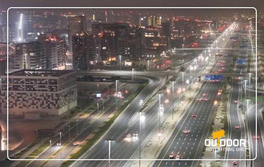 Advertising on Airport Road Abu Dhabi, High-Impact Outdoor & Transit Media