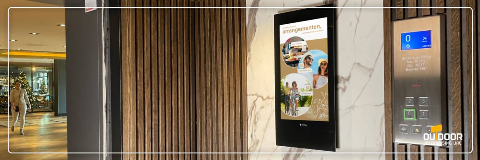 Elevator Advertising Abu Dhabi, Lift Advertising Company in Abu Dhabi